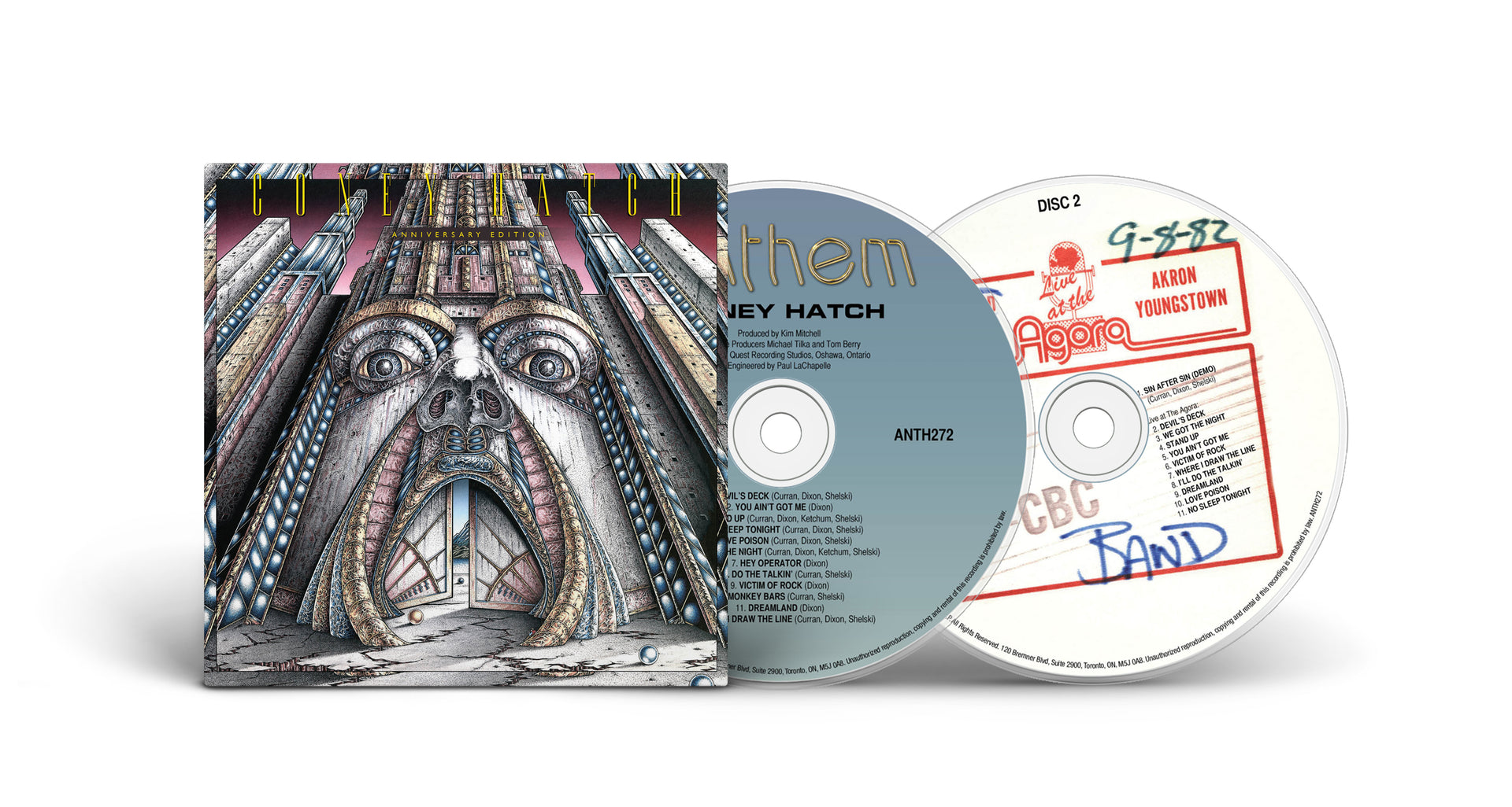 Coney Hatch (Anniversary Edition) [2CD] – Anthem Records and Tapes